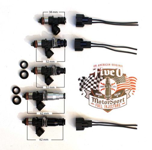 240lbs/hr - EV14; Varied Fit Fuel Injectors, All-Racing Fuels